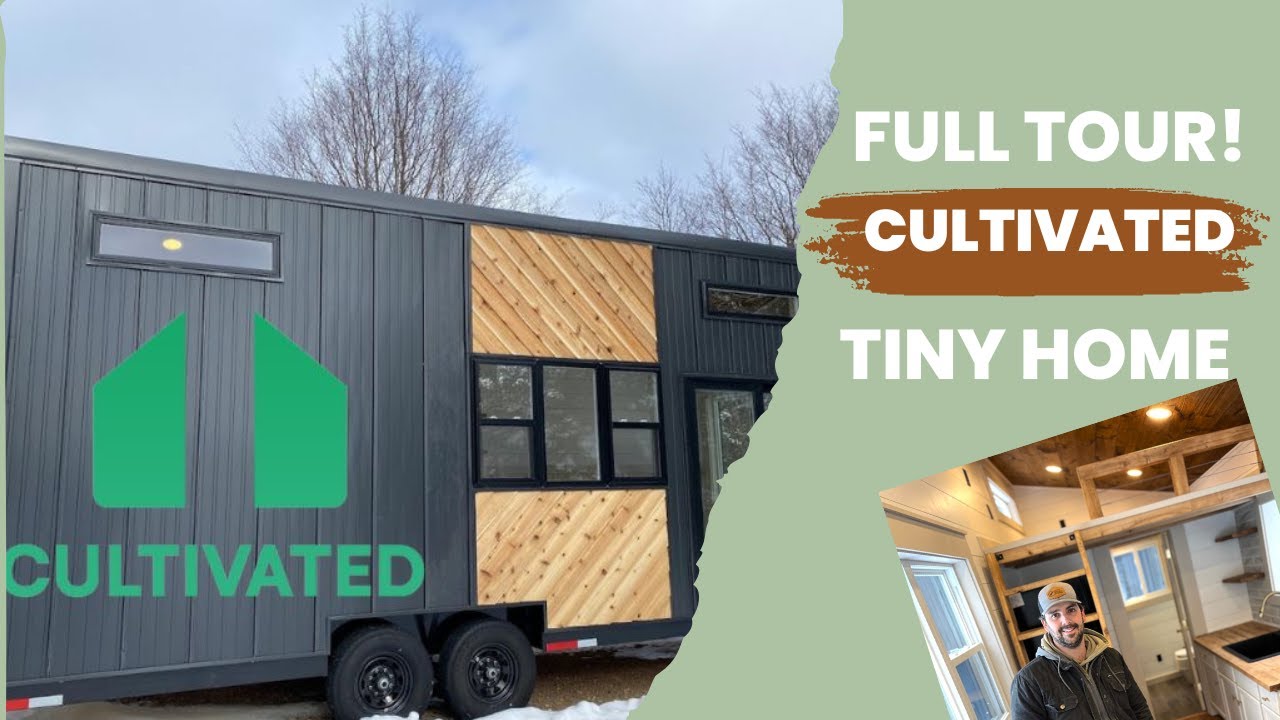 Cultivated Hempcrete Tiny Home Tour - YouTube