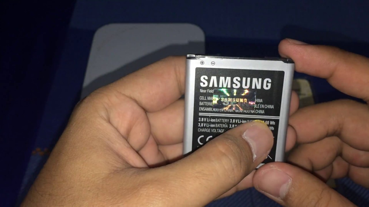 Samsung Galaxy Core 2 Samsung g355 baterai batteray unboxing review ...