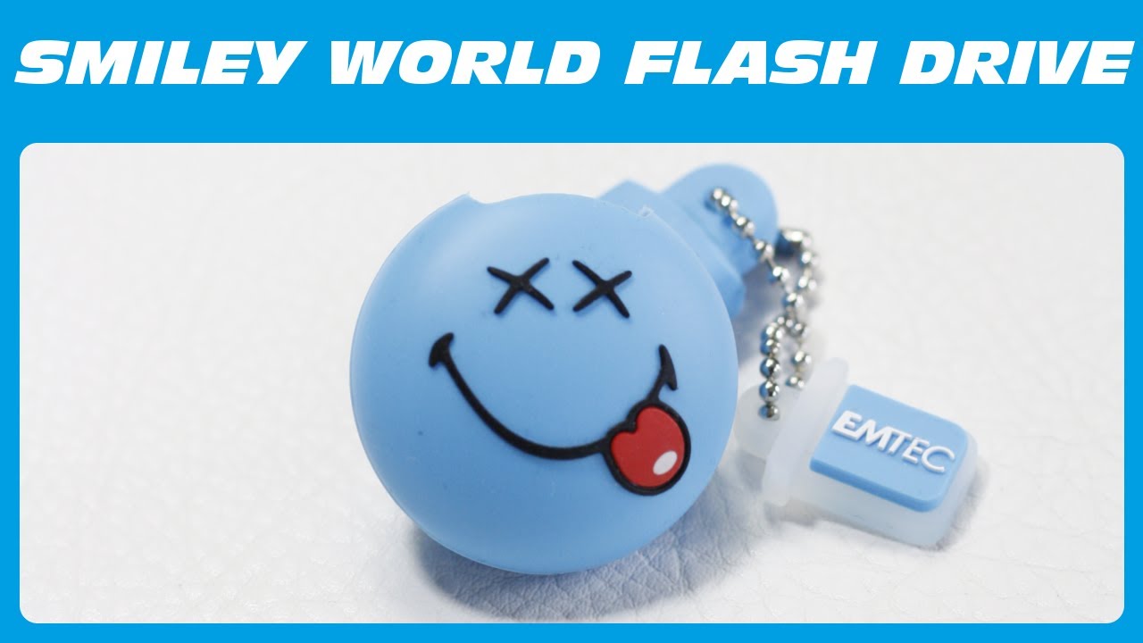 EMTEC Smiley World USB Flash Drive Unboxing & Shortreview (English Subs ...