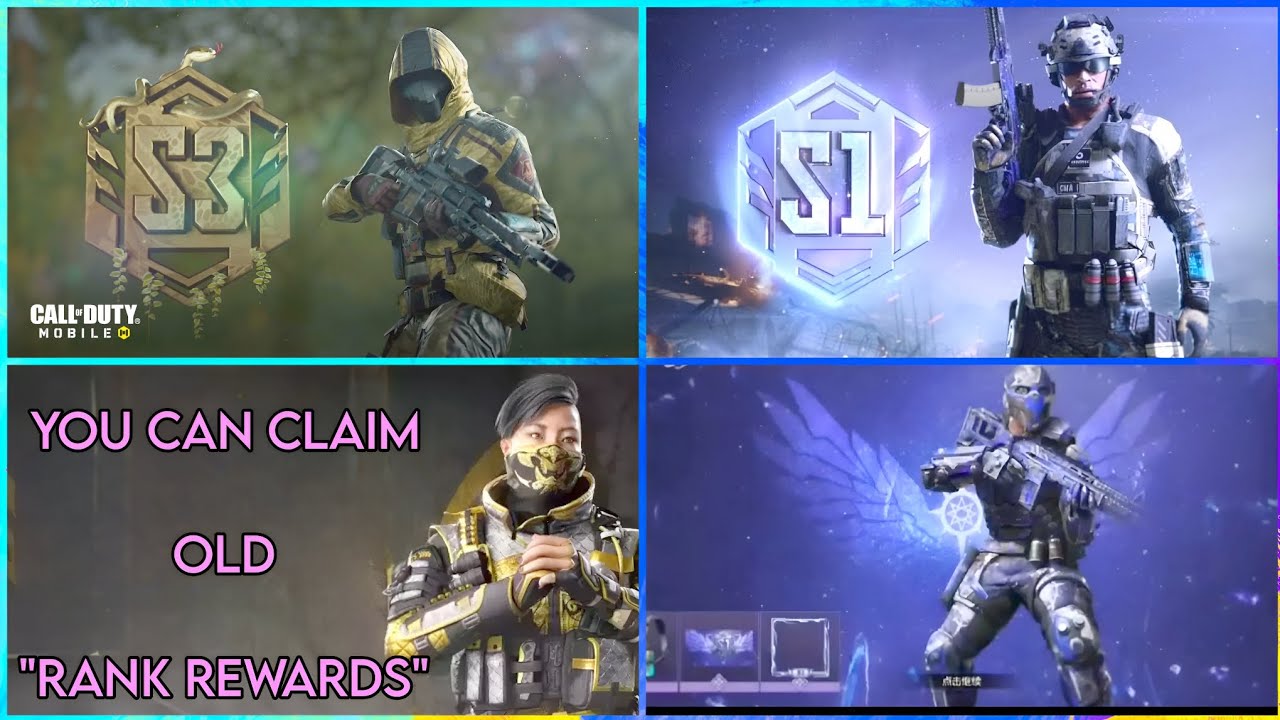 You can claim old "Rank Season rewards" now - YouTube