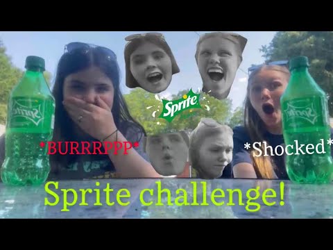 Sprite Challenge!! (try not to burp) (FUNNY!!) - YouTube