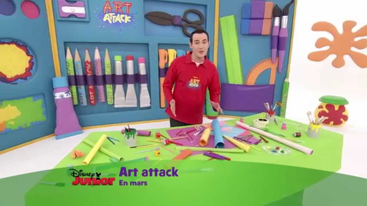 Art Attack, nouvelle saison - En mars sur Disney Junior ! - YouTube