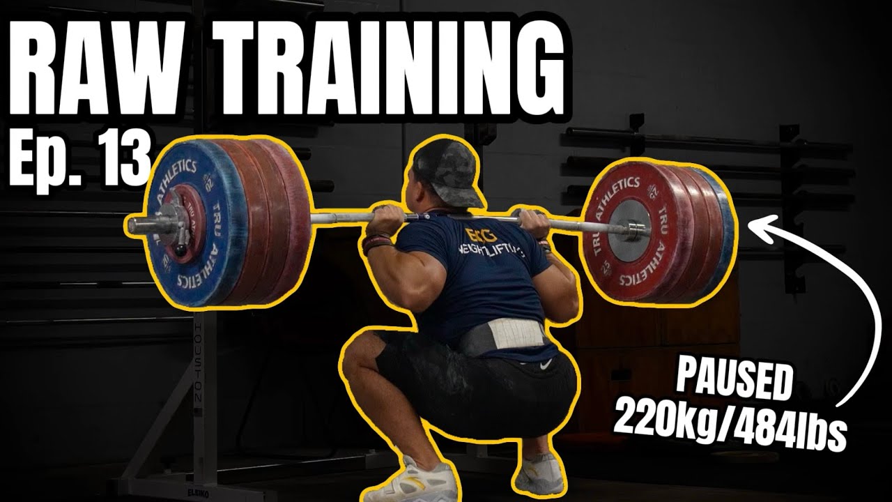 DEEP Pause Squats | RAW TRAINING Ep. 13 - YouTube