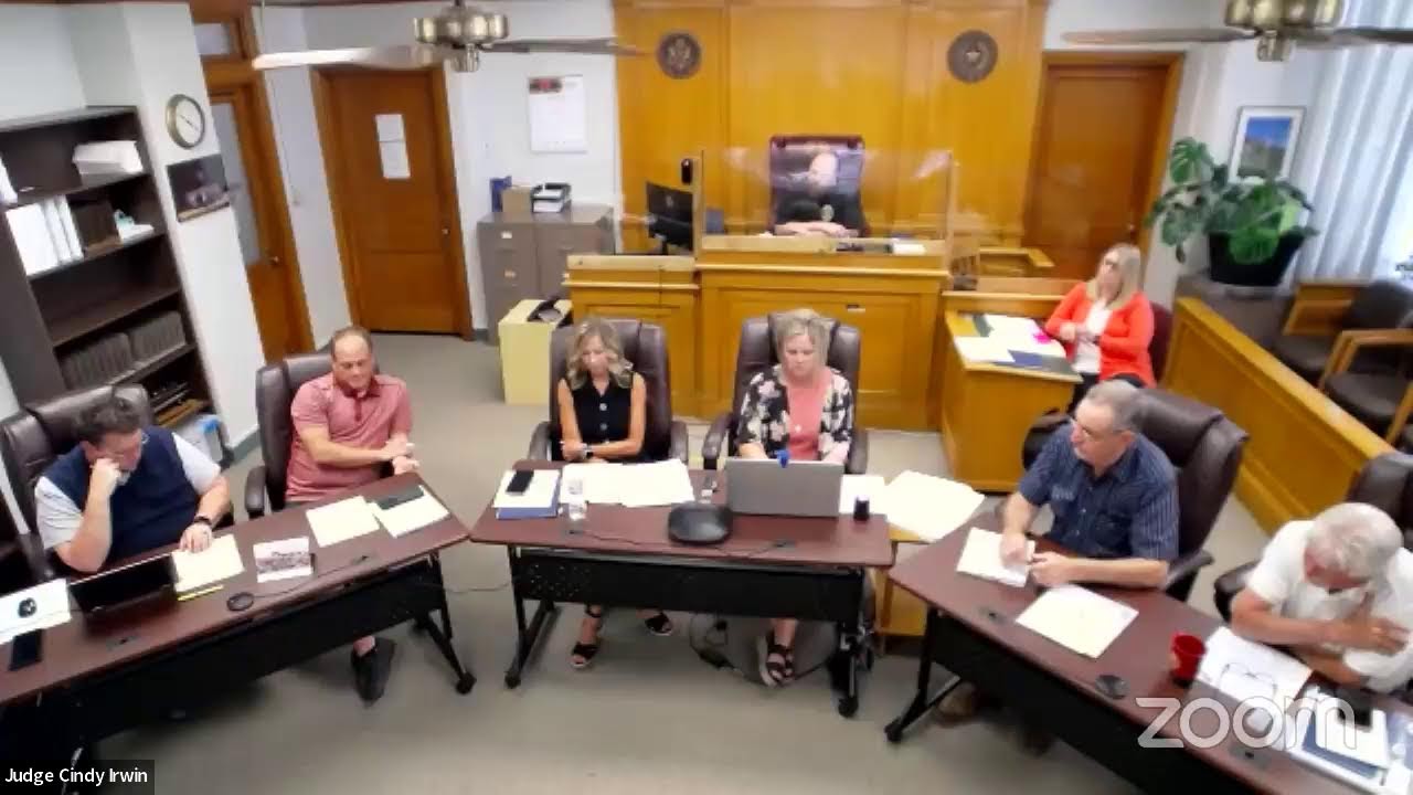 Judge Cindy Irwin's Personal Meeting Room - YouTube