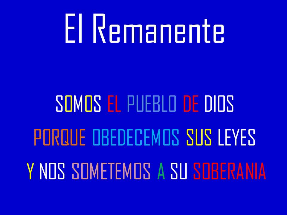 EL REMANENTE - YouTube