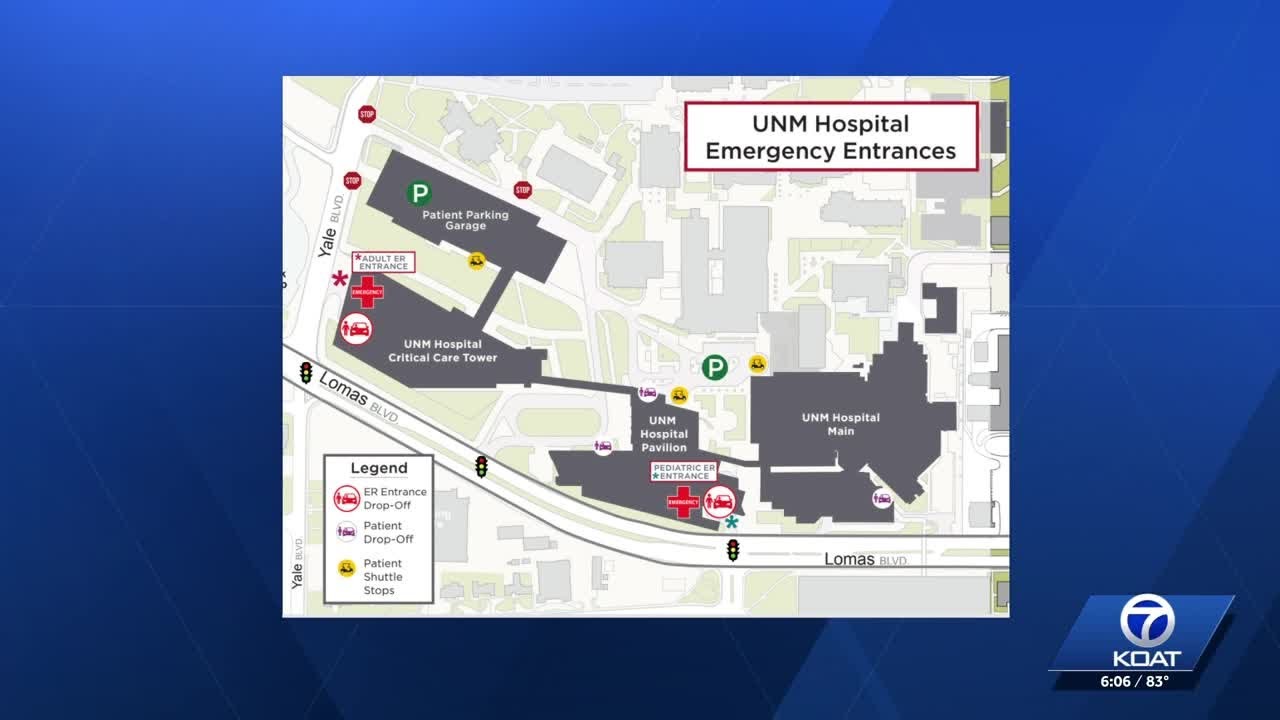 UNMH critical care tower to open - YouTube