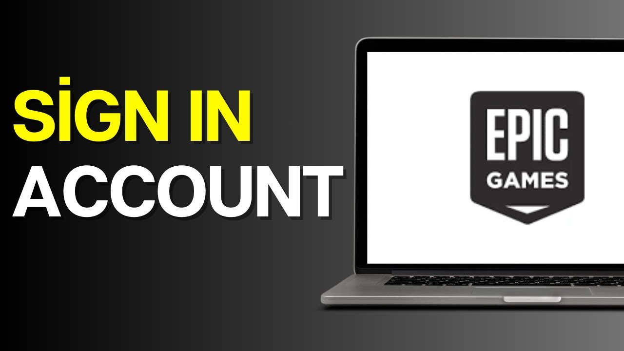 How to Sign In into Epic Games Account - YouTube