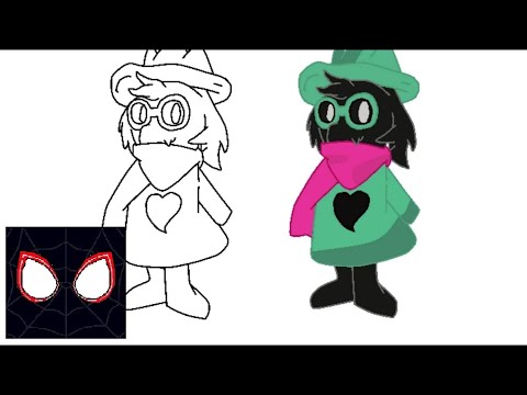 How To Draw Ralsei From Deltarune - YouTube
