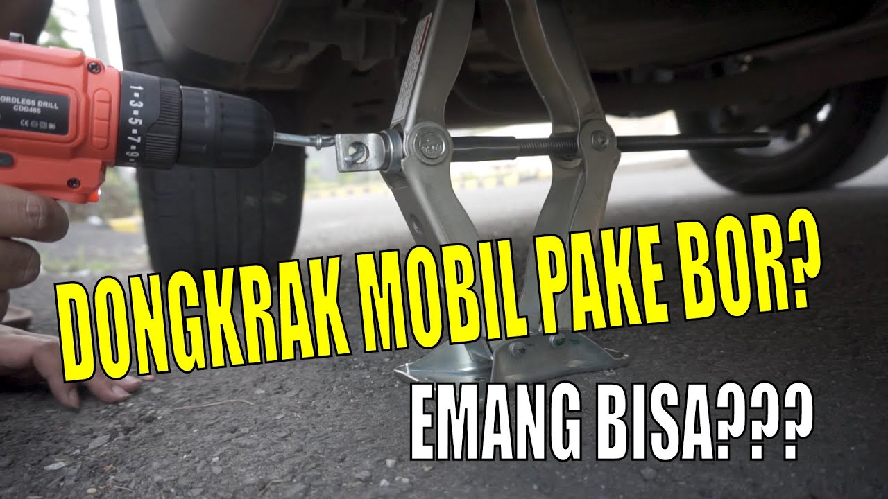 DONGKRAK MOBIL ELECTRIC PAKE BOR 200 RIBUAN - YouTube