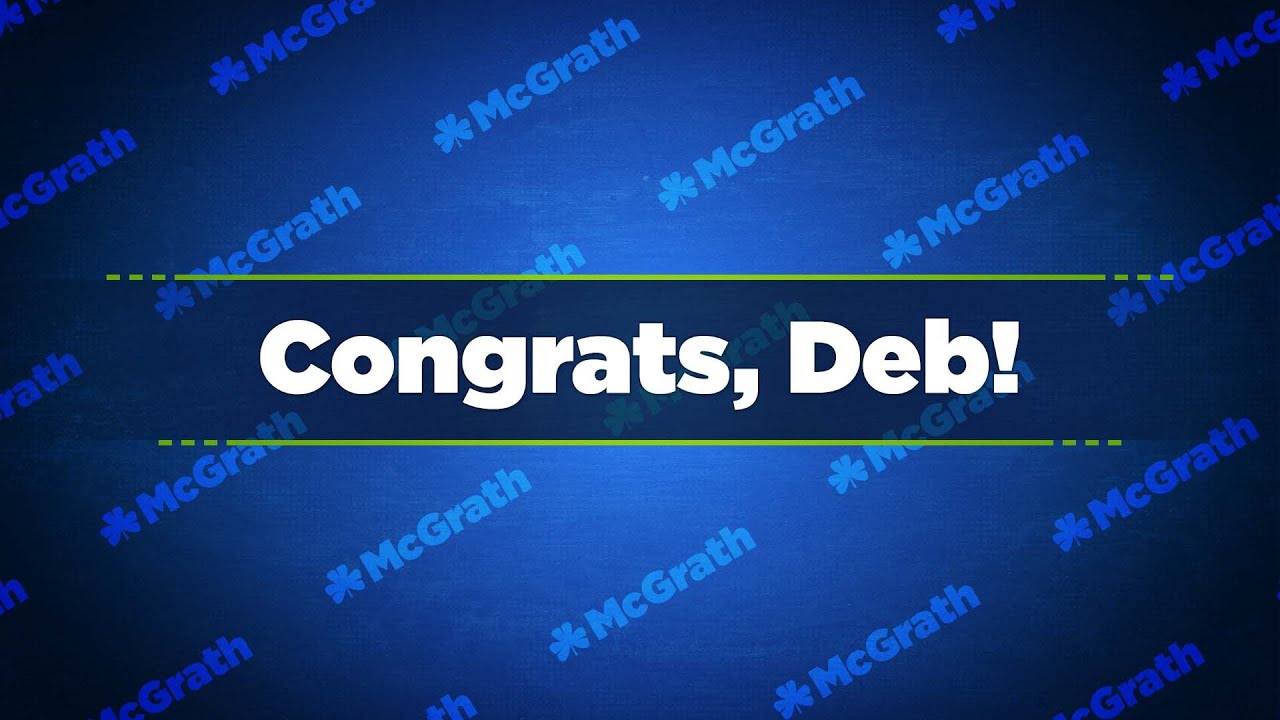 Congratulations Deb!| McGrath Auto - YouTube