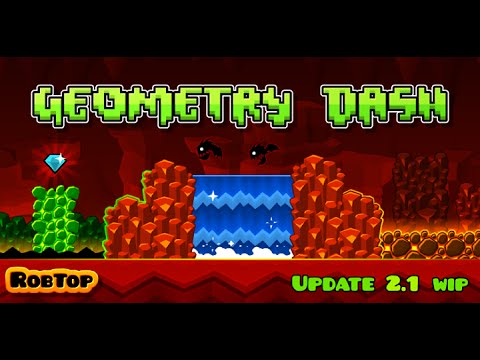 GEOMETRY DASH [2.1] - NEW BLOCKS, WATER, NEW MONSTERS, DIAMOND, NEW ...