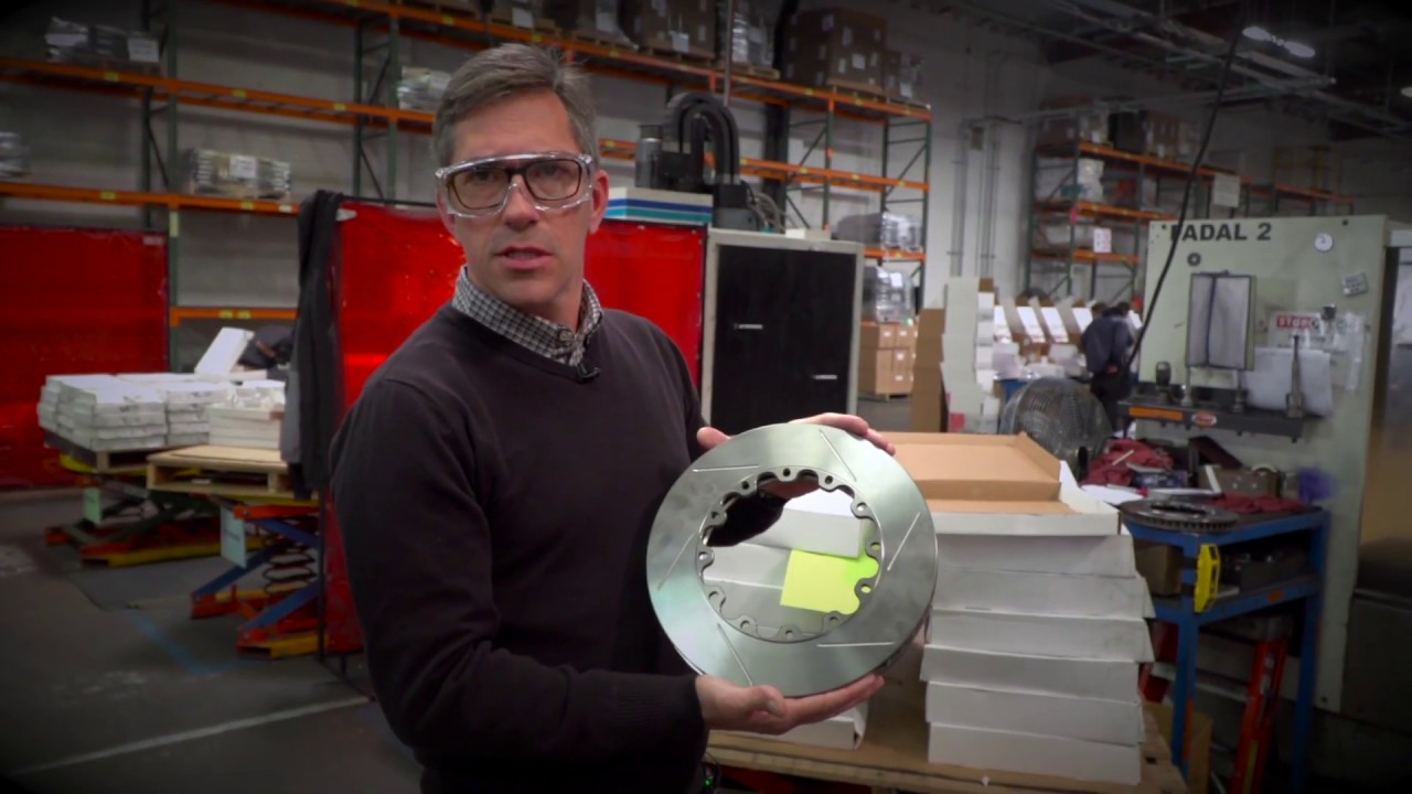 APP - StopTech brake caliper & rotor manufacturing - YouTube