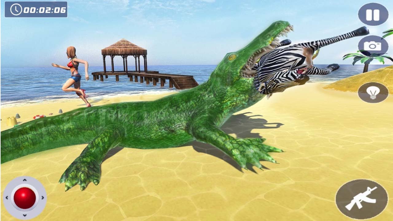 Crocodile Hunting Adventure - Hungry Animal Crocodile Games - Android ...
