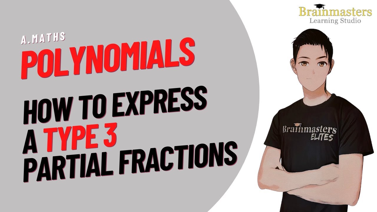Partial Fractions - Expressing a Type 3 Partial Fractions - YouTube