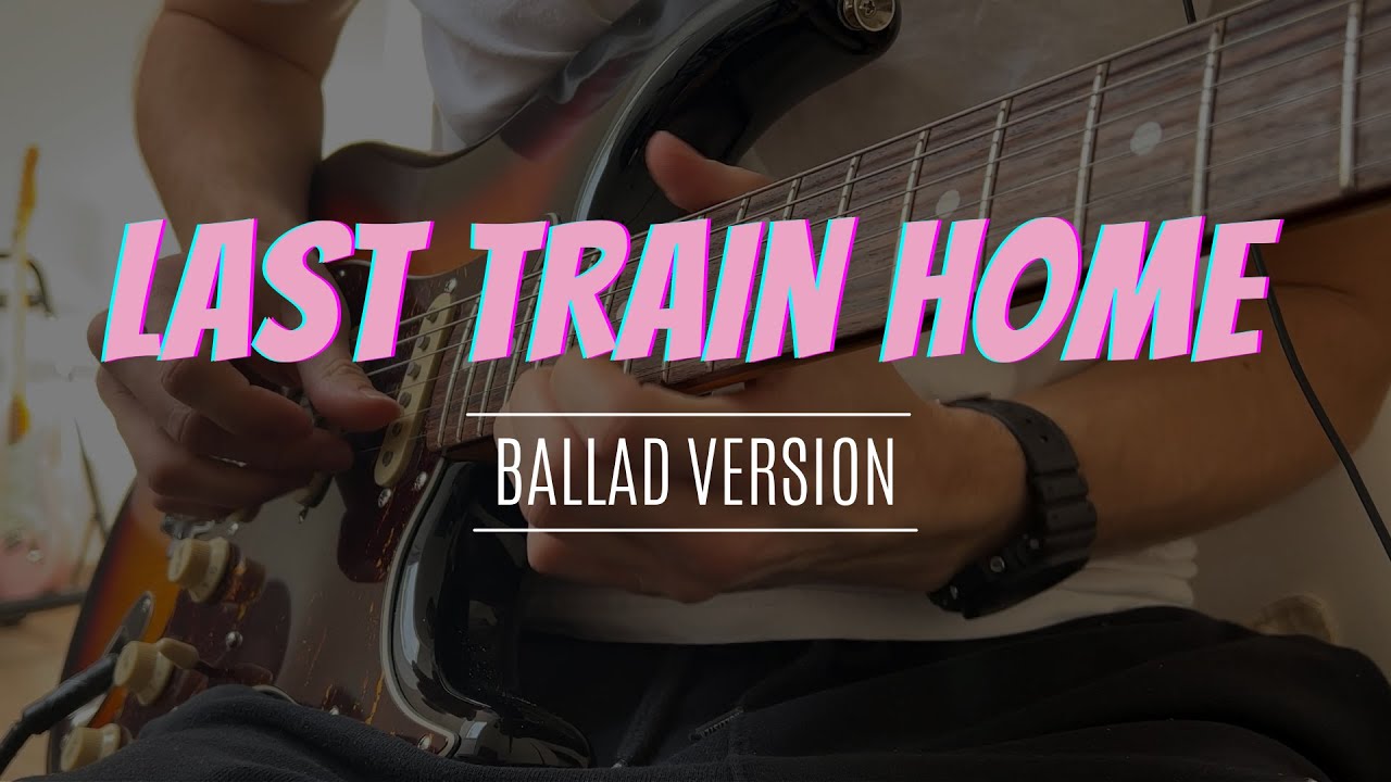 John Mayer - Last Train Home (Ballad version) intro cover - YouTube