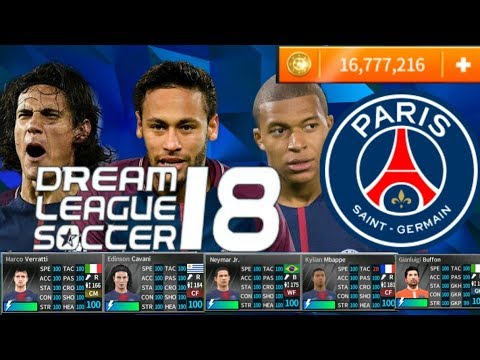 HACK PSG DREAM LEAGUE SOCCER 2018 NEW KIT (HACK&CHAT) V5.064