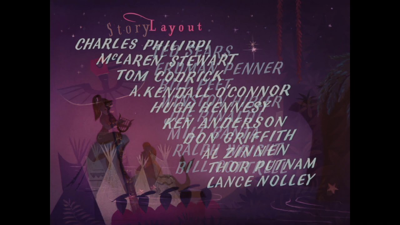 Peter Pan (1953) title sequence [with Lady and the Tramp (1955) intro ...