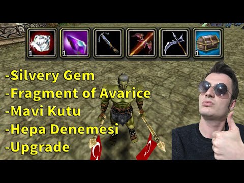 Knight Online Sirius | 3 Gb Para Katlama | Silvery Gem | Fragment of Avarice | Mavi Kutu | Upgrade