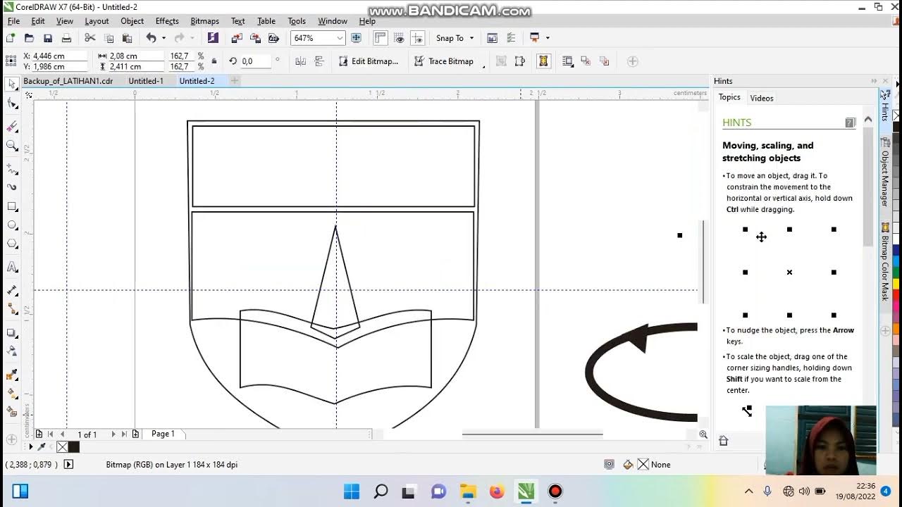 CARA MEMBUAT LOGO ITB STIKOM AMBON #ANIMASI KONPUTER DAN MULTIMEDIA - YouTube