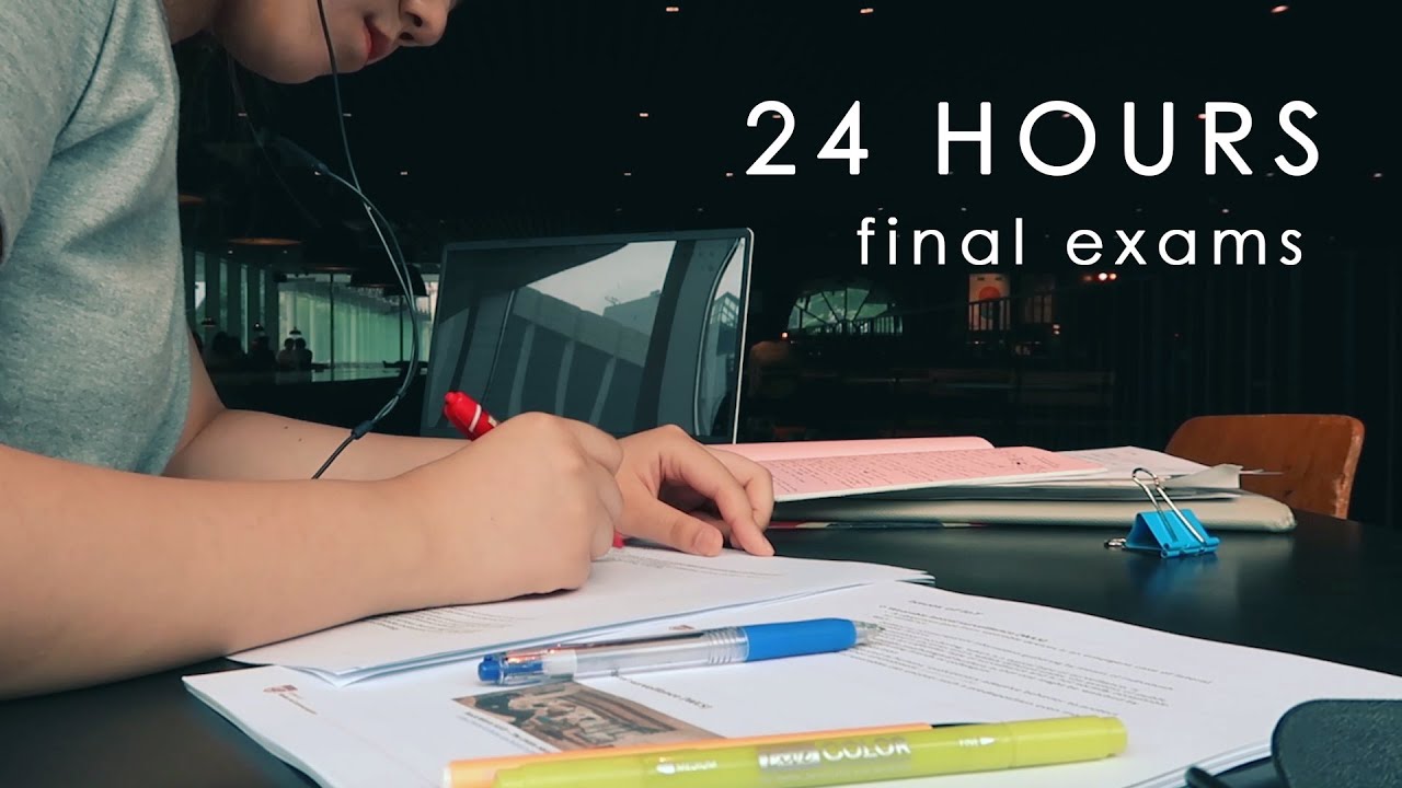 24 Hours Before My Final Exam - YouTube