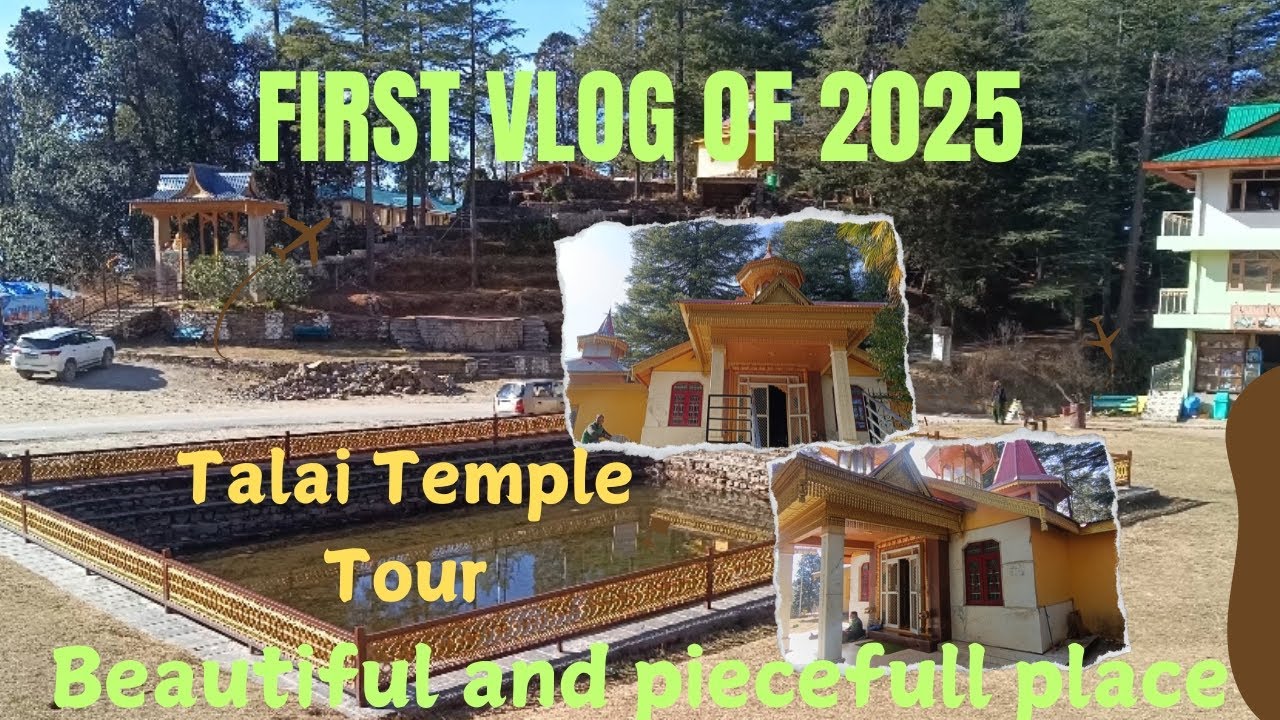 First vlog of 2025🙂| Talai temple tour ek prachin mandir/Mashobra - YouTube