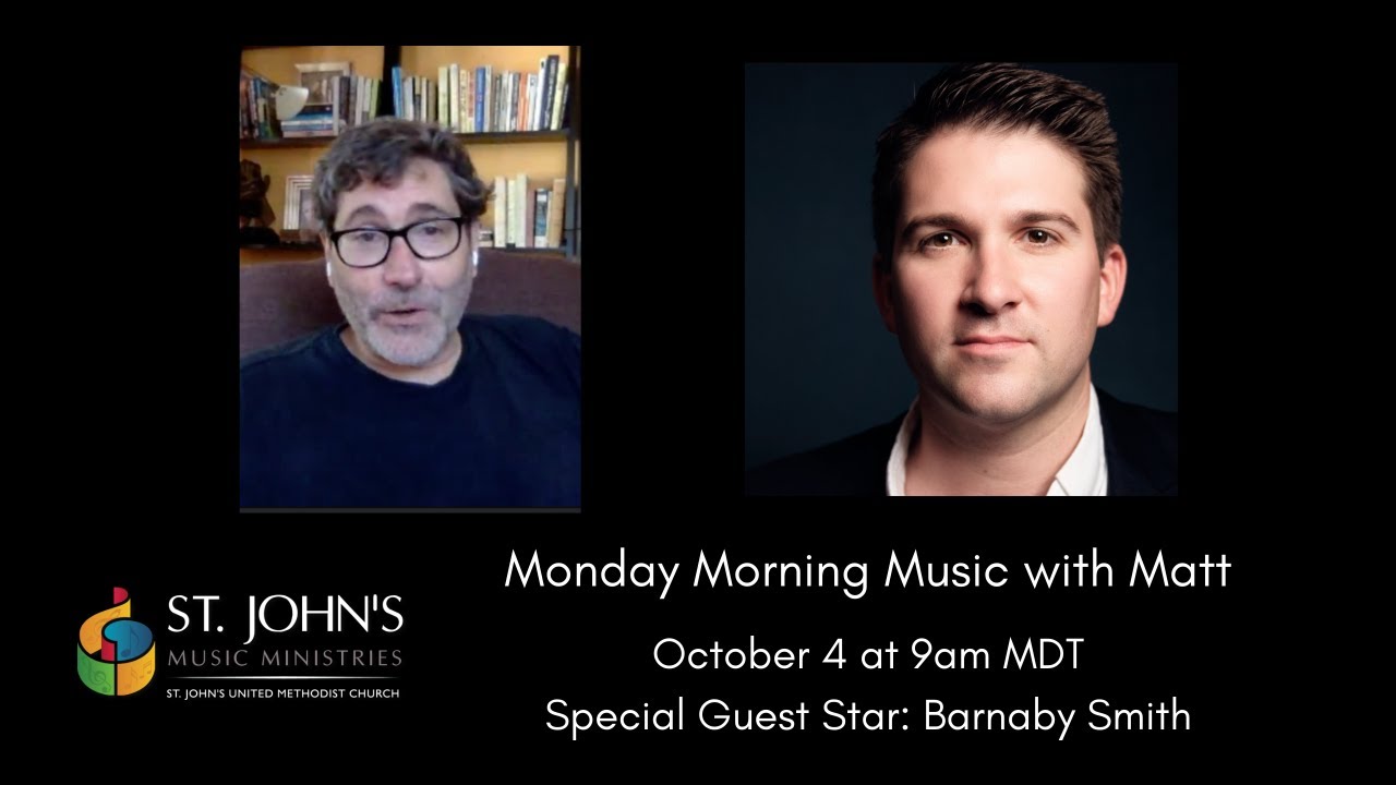 Monday Morning Music With Matt - October 4, 2021 - YouTube
