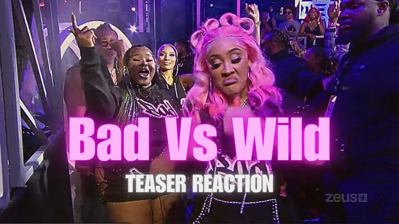 BAD VS WILD TEASER REACTION 😲‼️ OMGG NATALIE FOUGHT JOSENLINE HERNANDEZ ...