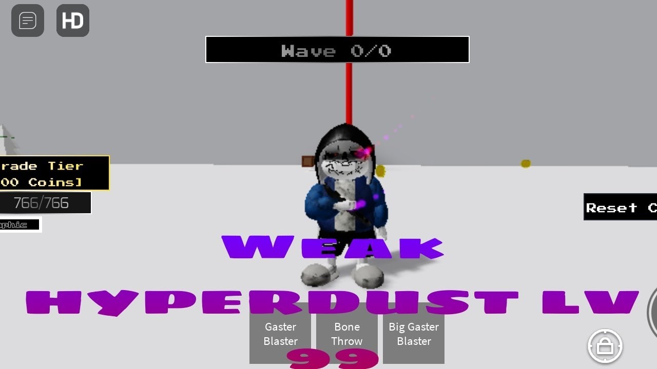 Weak HYPERDUST LV 99 showcase Normally soul ops - YouTube