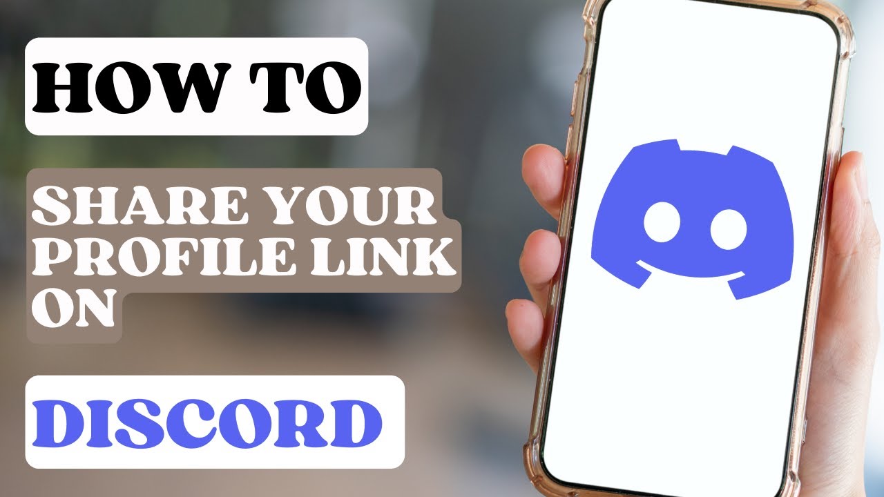 How to Share Your Profile Link on Discord? - YouTube