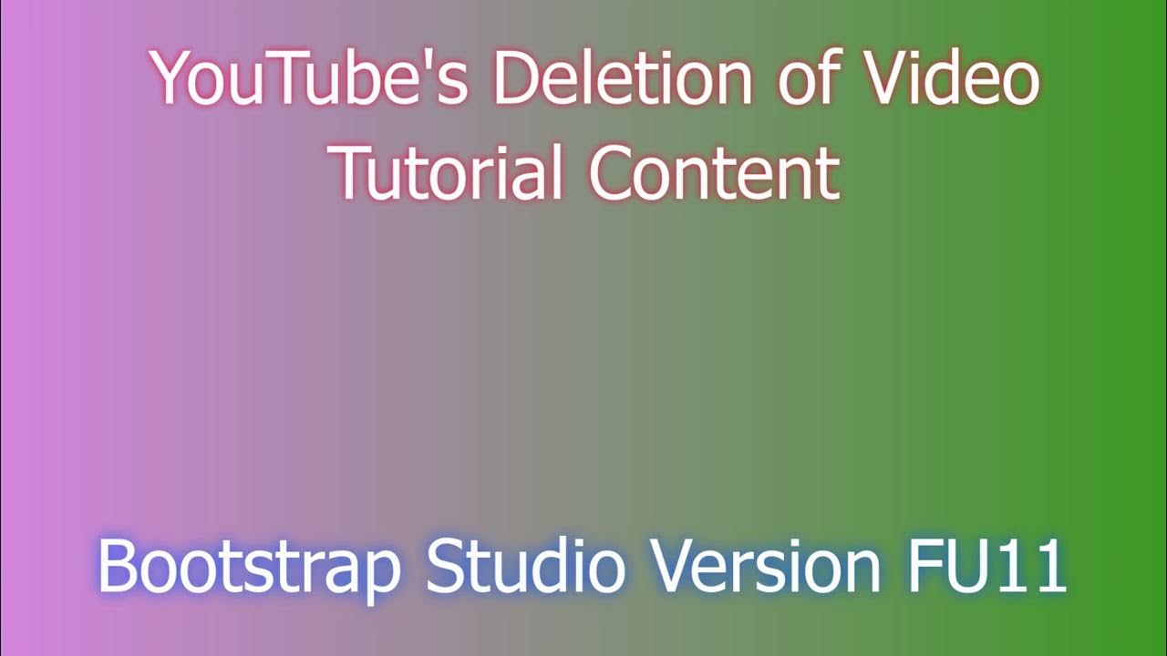Easy Steps to Download Free Key & Install Bootstrap Studio - YouTube