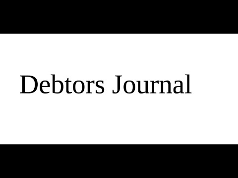 Debtors Journal