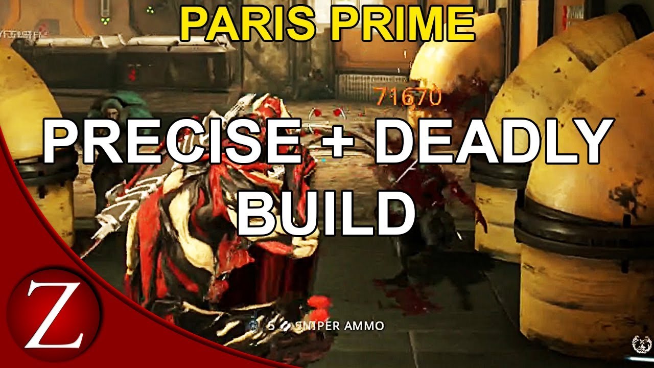 Paris Prime Build - Warframe Gameplay - YouTube