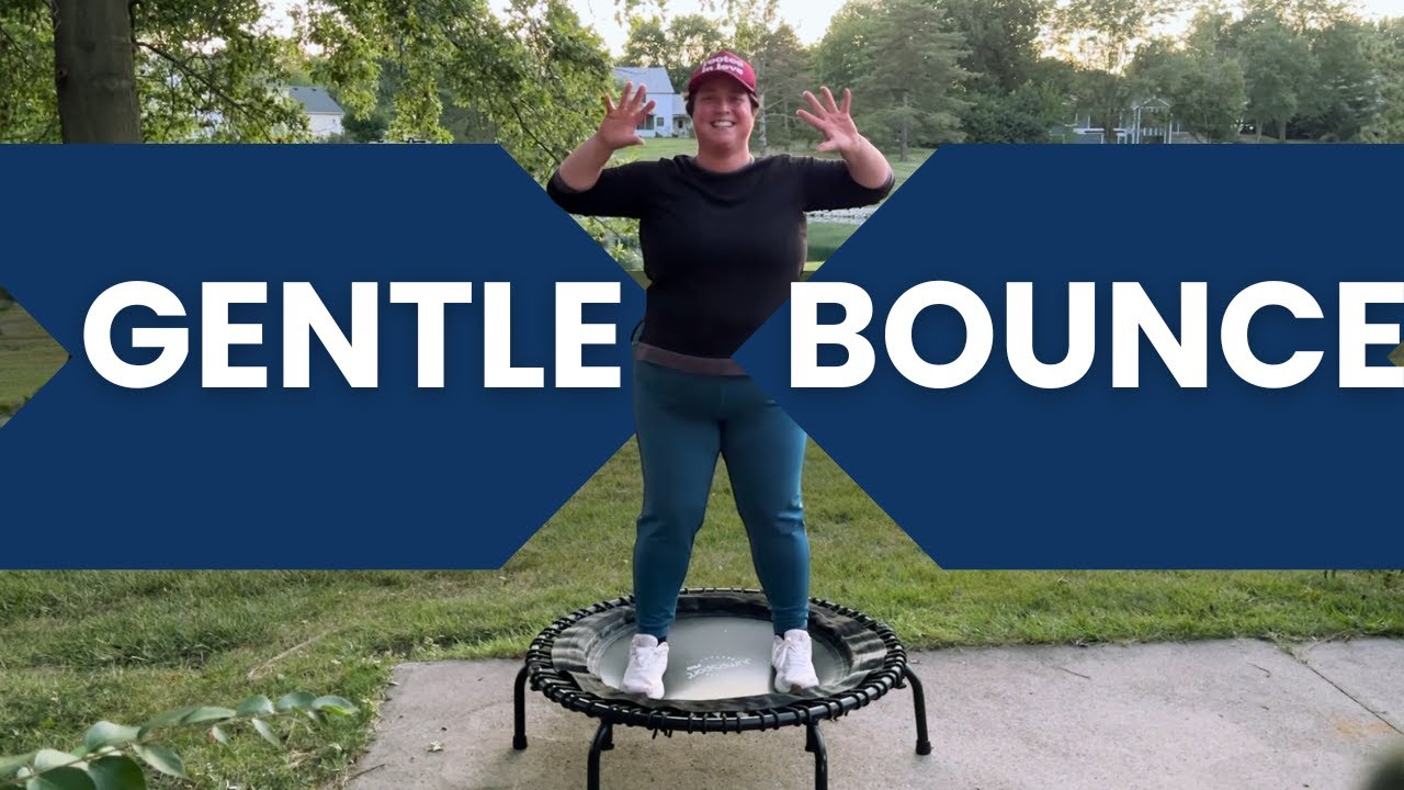 GREAT Workout with Just 10 Minutes of Simple Trampoline Moves - YouTube