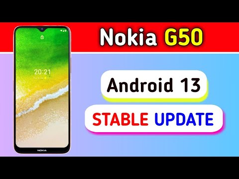 Nokia G50 gets Android 13 Stable Update - YouTube