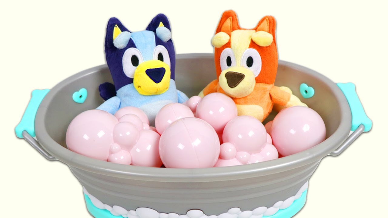 Disney Jr Bluey And Bingo's Morning Routine! - YouTube