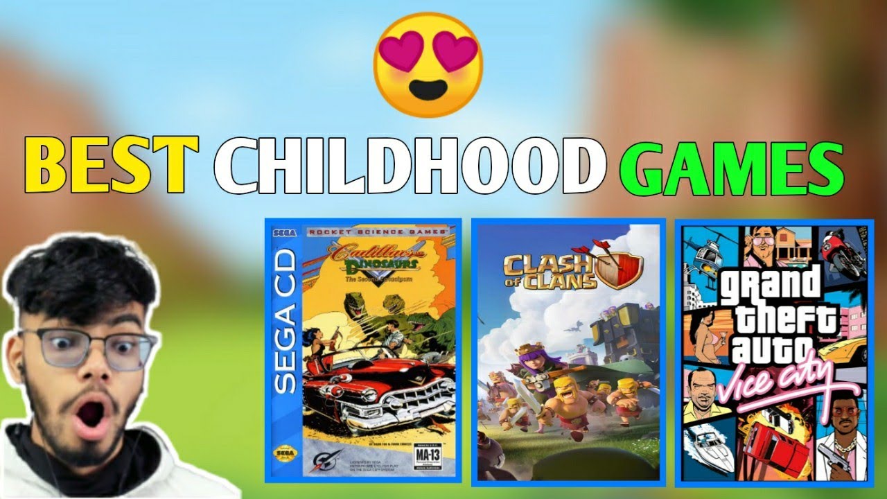 PLAYING CHILDHOOD GAMES EVER!! - YouTube