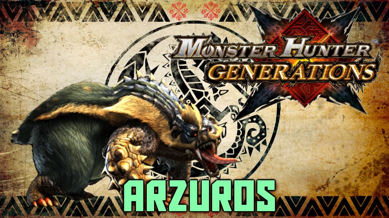 Monster Hunter Generations: Arzuros - YouTube