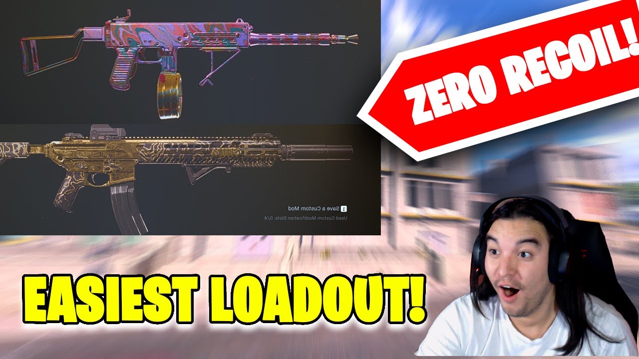 Best *ZERO* Recoil Loadout in all of WARZONE!!!! - YouTube
