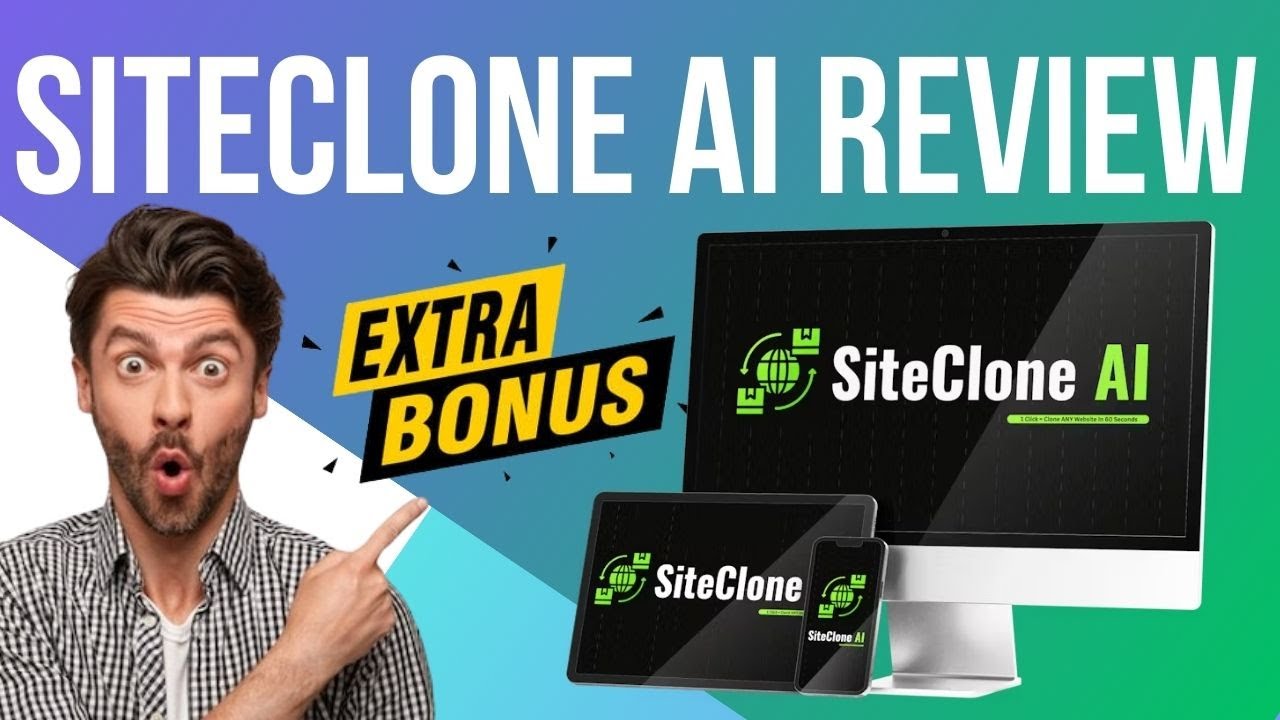 SiteClone AI Review। SiteClone AI Demo - YouTube