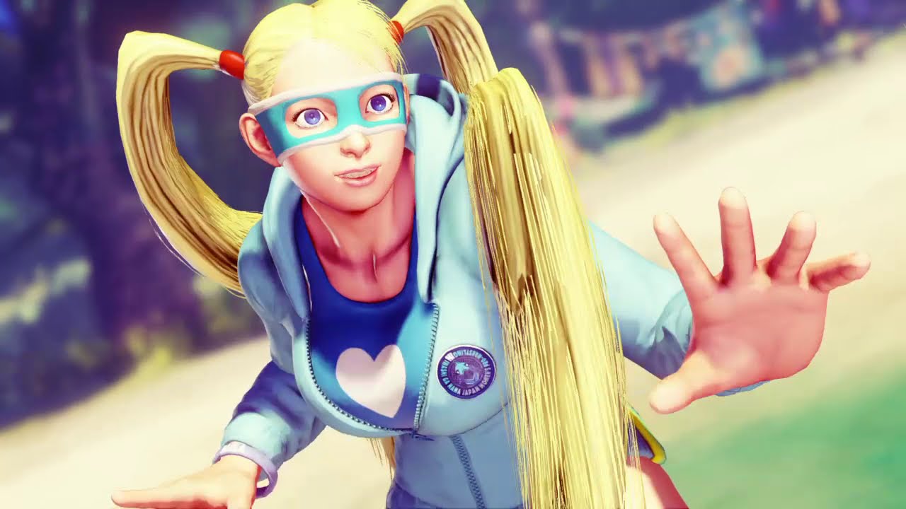 STREET FIGHTER V - R.Mika vs Kolin - "swimsuit " - hardest AI - YouTube