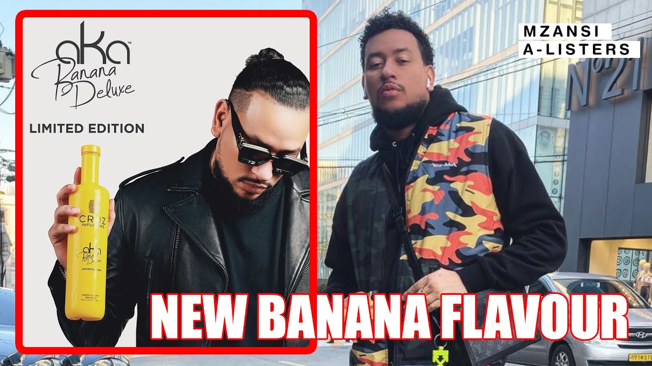 AKA Launches New Banana Flavoured Cruz Vodka - YouTube