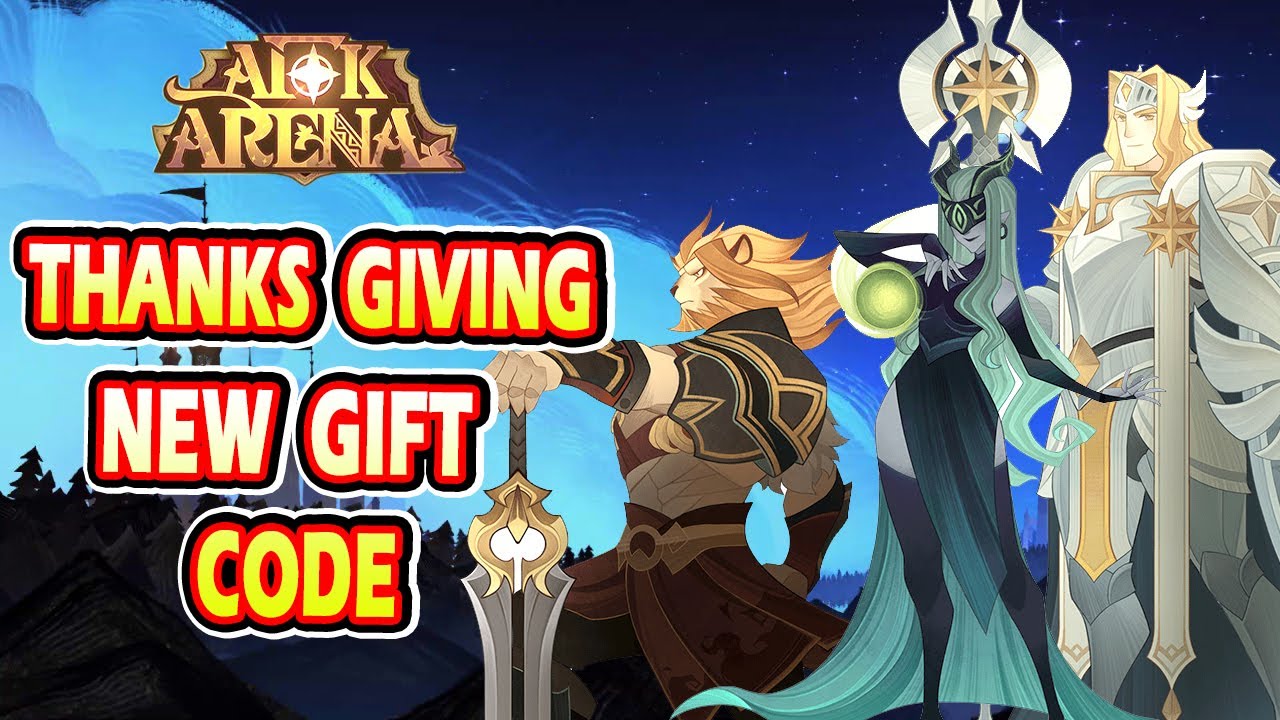 AFK Arena New Redeem Code 2021 || AFK Arena Thanksgiving Gift Code 2021 ...