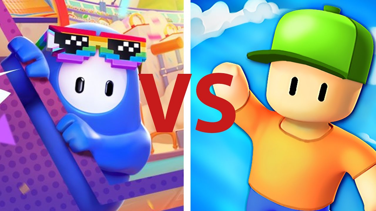STUMBLE GUYS VS FALL GUYS - YouTube