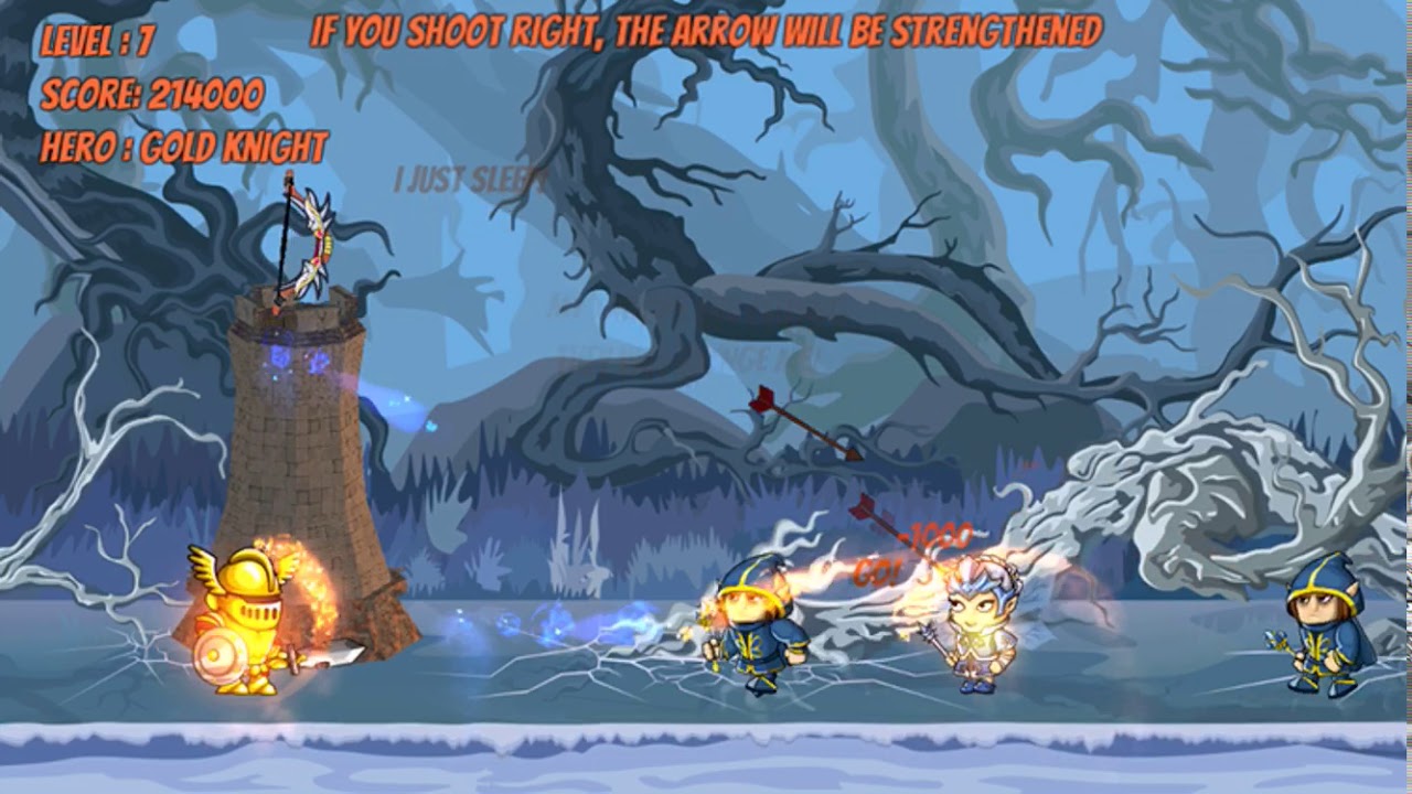 Archer Defense Game Play Have Hero - YouTube