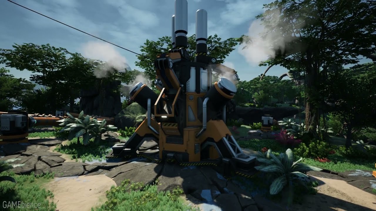 3 Hour - Satisfactory - Resource Well Pressurizer Ambience - YouTube