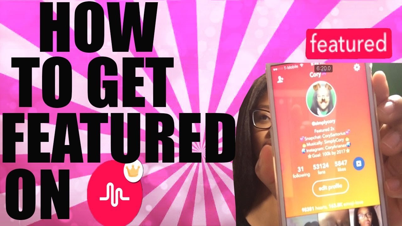 How To Get Featured On Musical.ly - YouTube