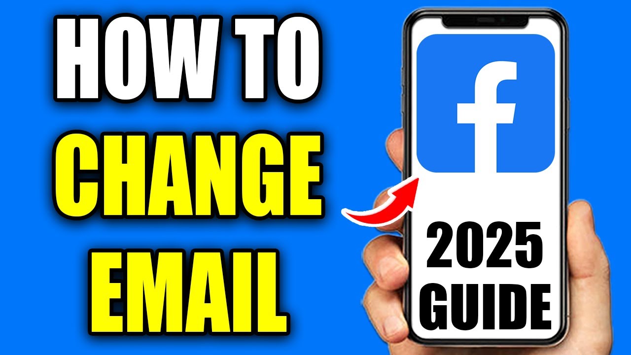 How To Change Email On Facebook - Easy Guide - YouTube
