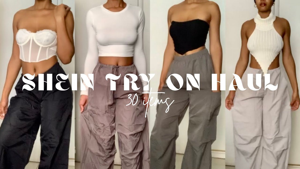 huge shein try-on haul (30 items) | customs + delivery in south africa ...