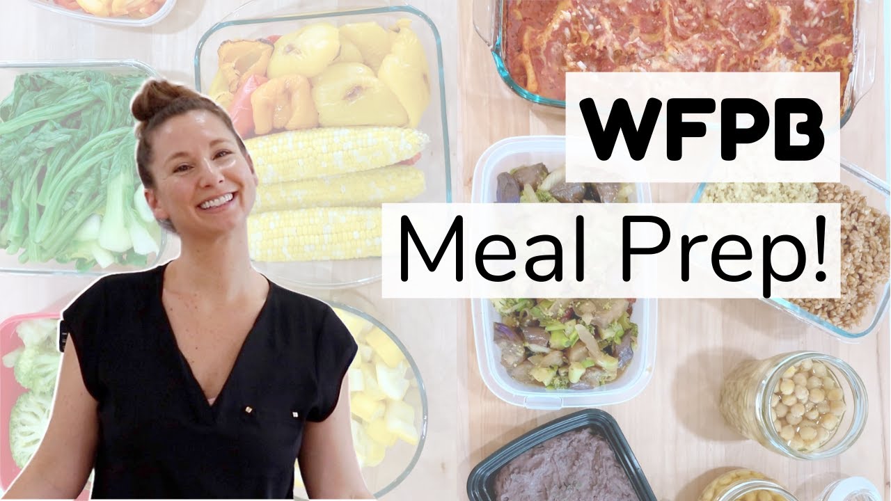 Back to MEAL PREPPING Our Weekly Staples! 🌱 Batch Cooking WFPB ...