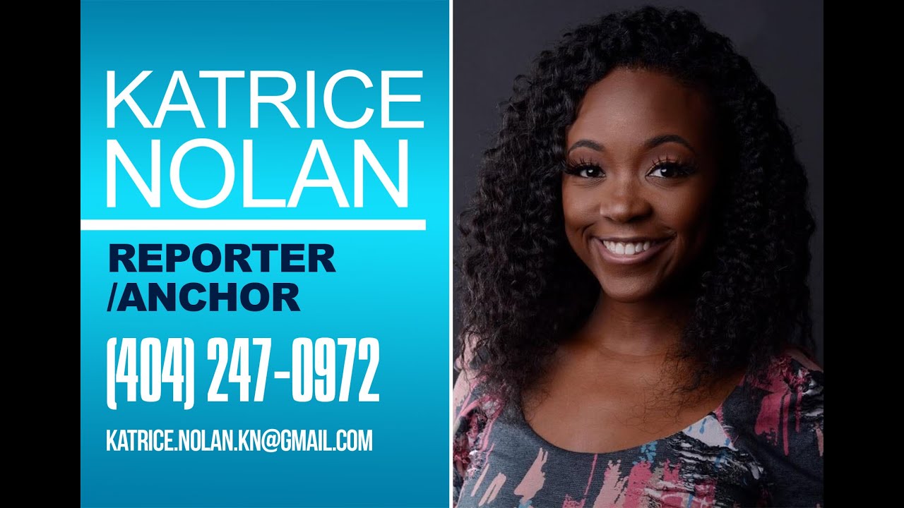 Katrice Nolan Reporter Reel 2022 - YouTube